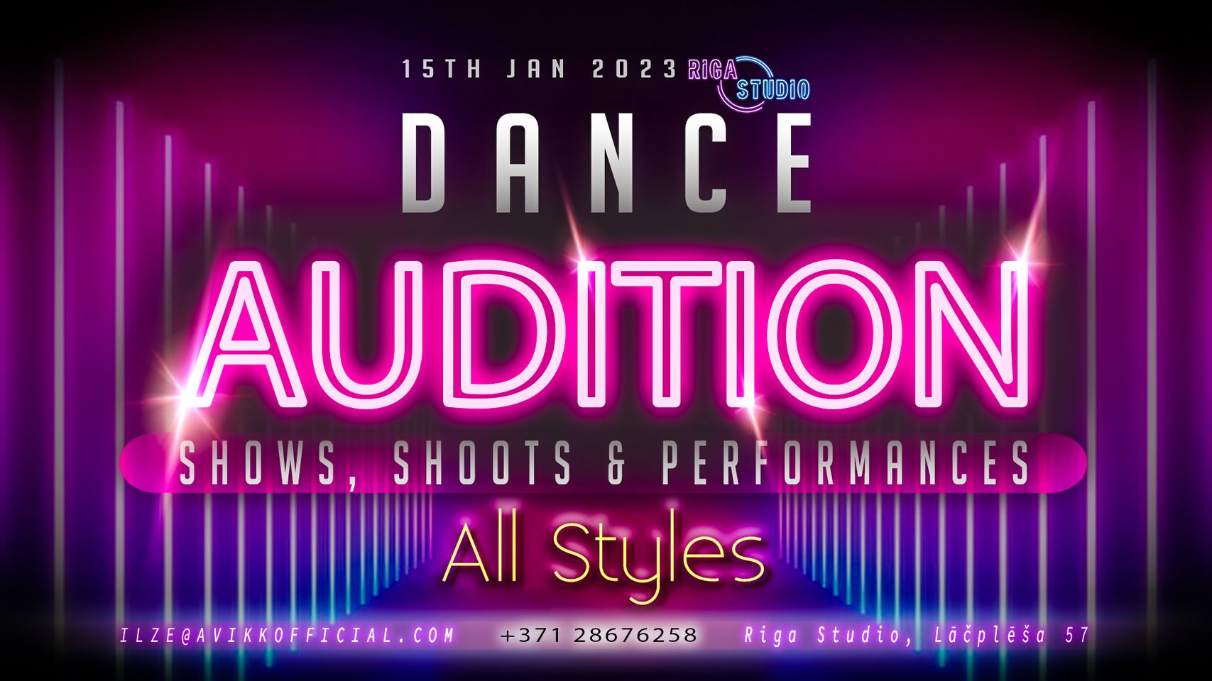 Dance AUDITION | Projects, Performances & Traveling Opportunities ...