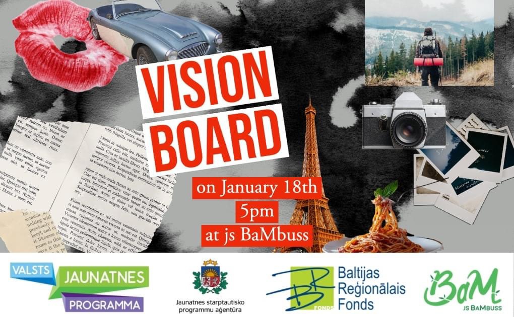 Vision Board workshop | Visas Iespējas